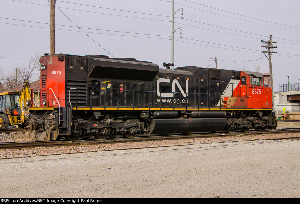 CN 8875, EMD SD70M-2,